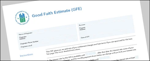 Mortgage 101: What is a Good Faith Estimate (GFE)?